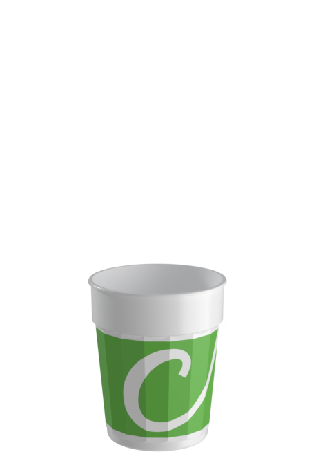 Printed Fluted Cups - Churchill Container